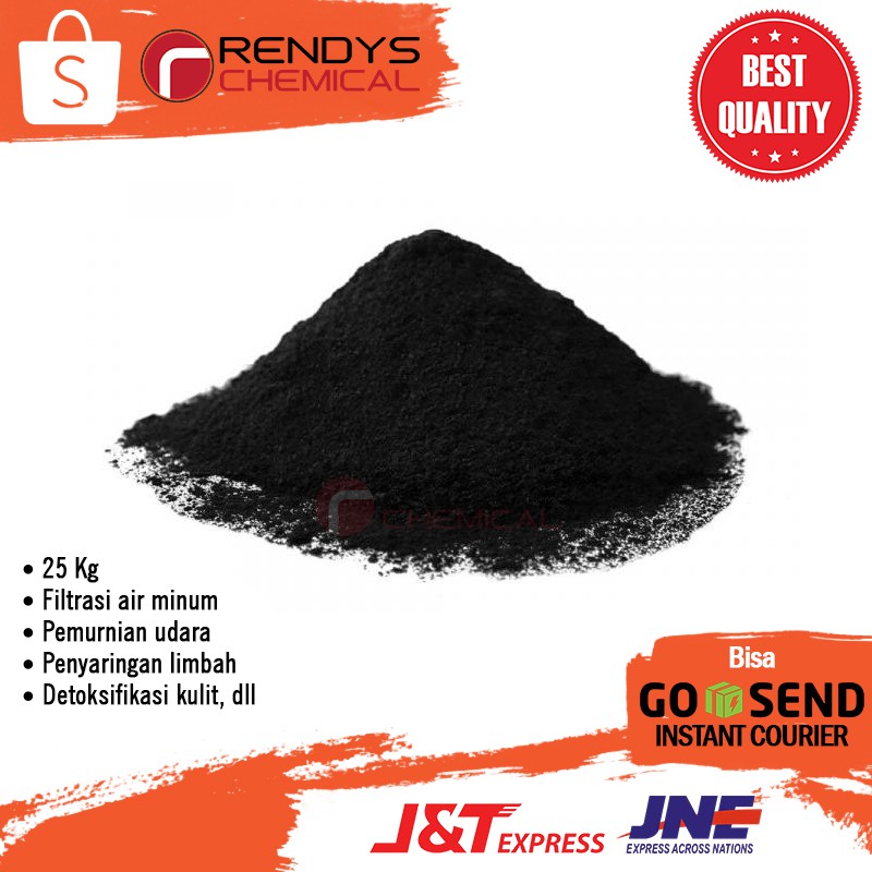 Jual Karbon Aktif 1 KG / Active Carbon / Activated Carbon / Charcoal 1KG | Shopee Indonesia