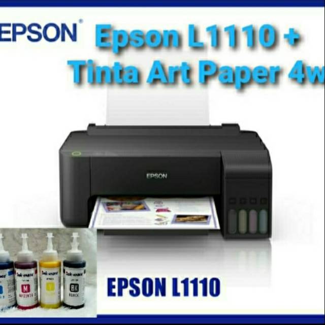 Printer Epson L1110 Tinta art paper Modif art paper | Shopee Indonesia