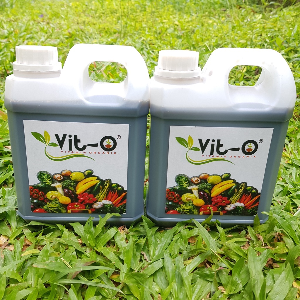Jual PAKET 2 botol Vit O vitamin organik tanaman,pupuk,nutrisi sahabat segala tanaman kemasan 1 ...