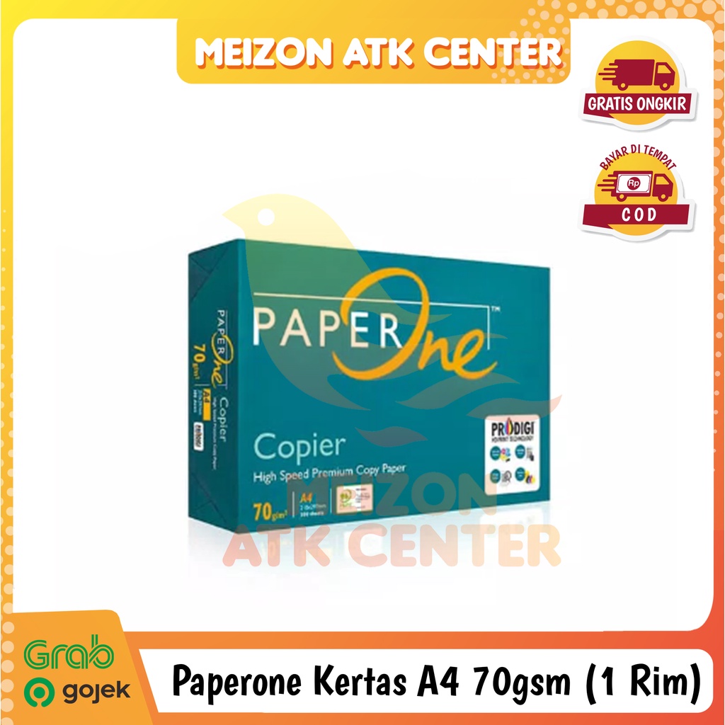 Jual Kertas PAPERONE A4 70 Gram Kertas Fotocopy A4 HVS A4 [1 RIM] | Shopee Indonesia