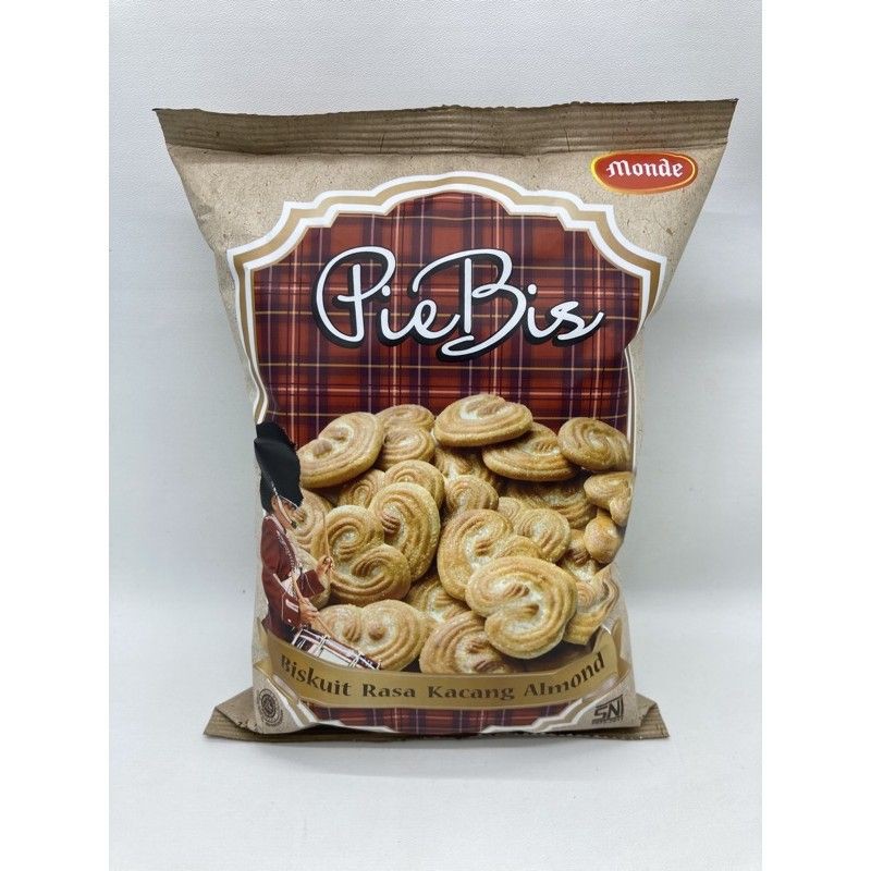 Jual Monde Pie Bis biskuit rasa kacang almond | Shopee Indonesia