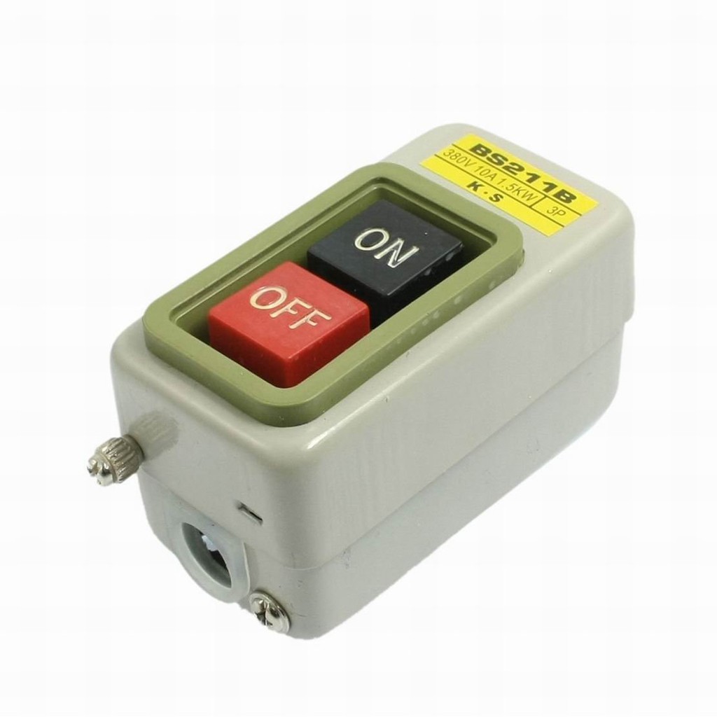 Jual Power Push Button BS 211B 10A/Power Push Button 10A 3P | Shopee ...
