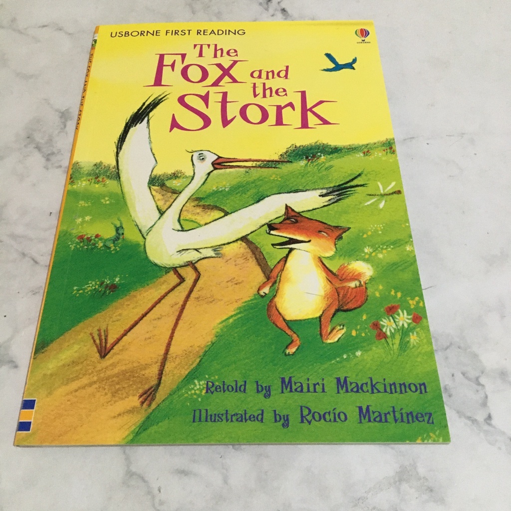 Jual The fox and the stork usborne reprint buku cerita anak bahasa ...