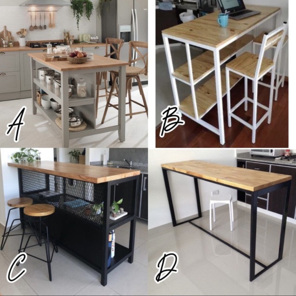 Jual Kitchen island // Meja Bar // Meja Dapur | Shopee Indonesia