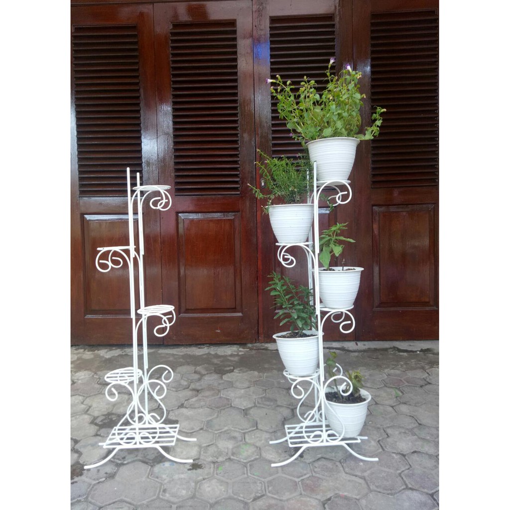 Jual Rak Besi 5 POT KA2 ( Portable / Bongkar Pasang, Pengiriman Tidak ...