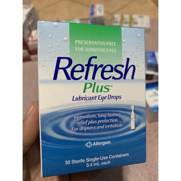 Jual REFRESH PLUS LUBRICANT EYE DROPS 30VIALS Indonesia|Shopee Indonesia