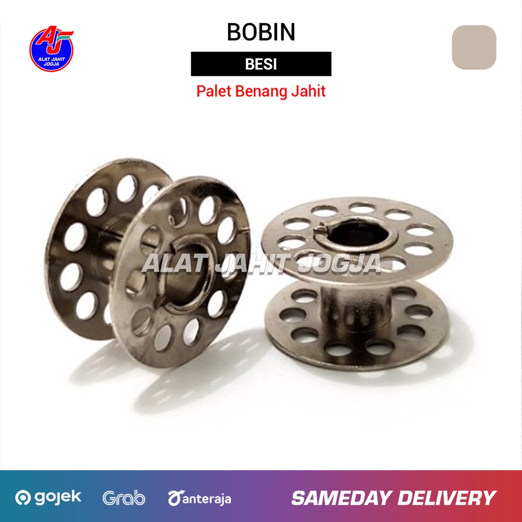 Jual BOBIN SPUL GULUNGAN BENANG MESIN JAHIT BESI STANDAR | Shopee Indonesia