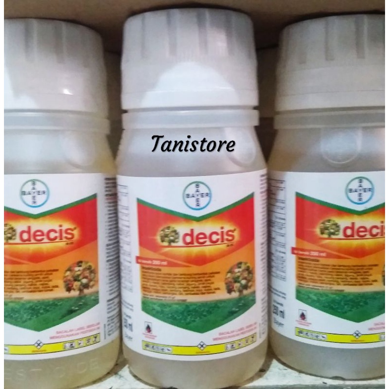 Jual Decis 25 EC isi 250 ml pembasmi ulat grayak, hama thrips sp, kutu ...