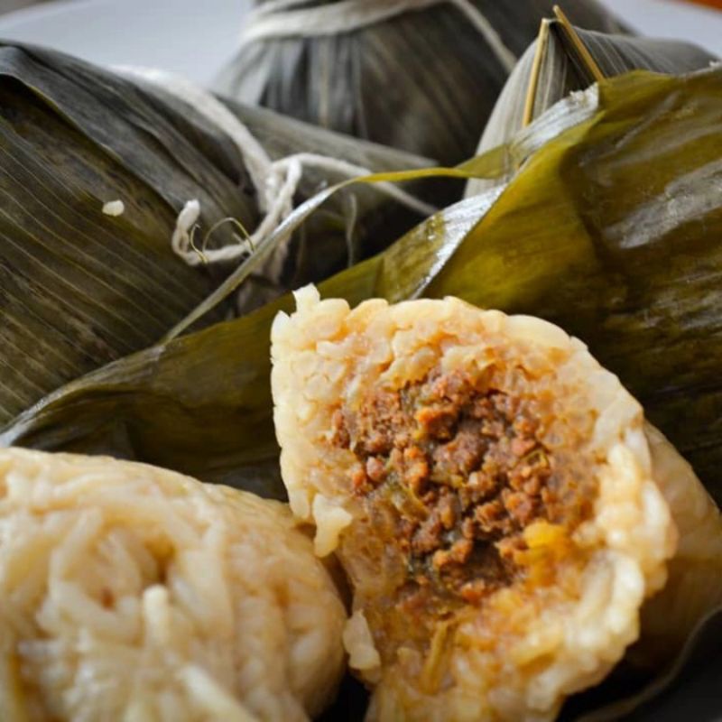 Jual Bacang Bakcang halal isi daging ayam special isi 10 | Shopee Indonesia