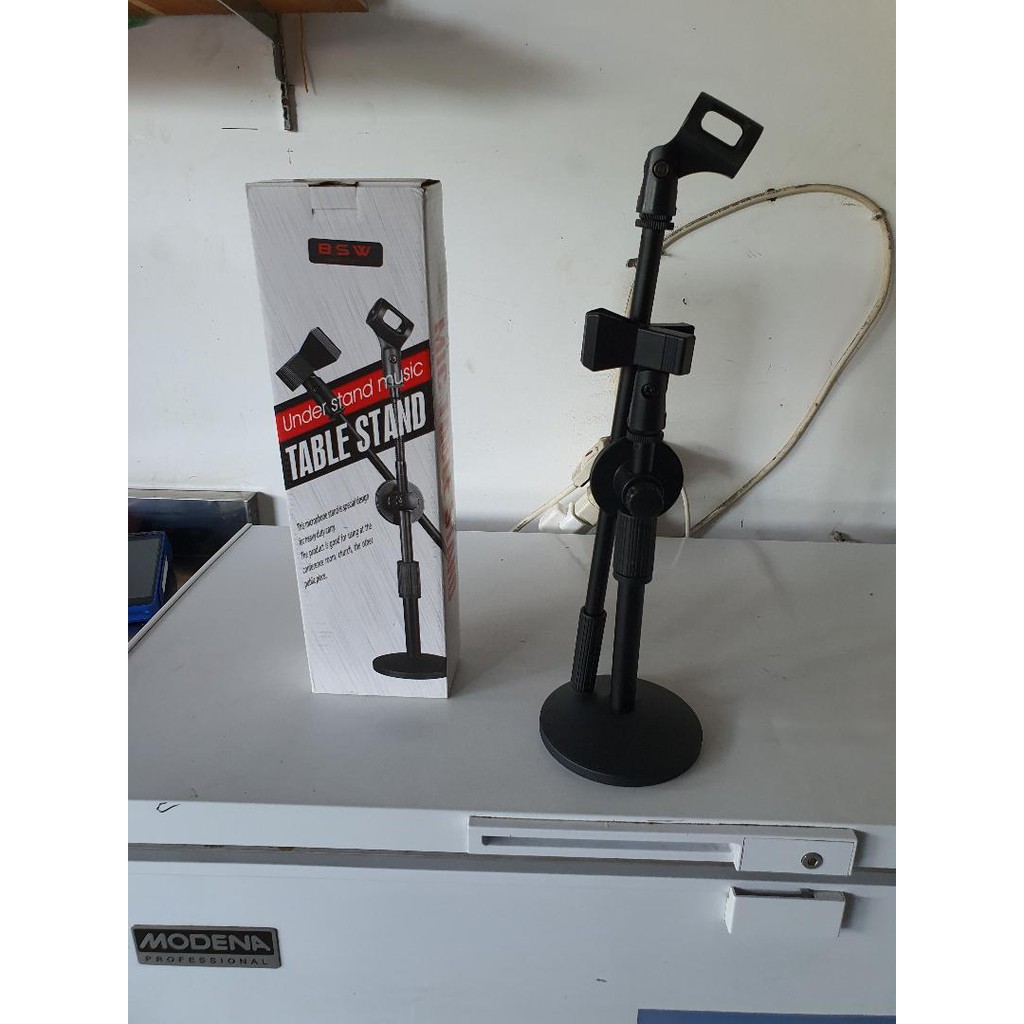 Jual STAND MIC TS-09 BSW PROFESIONAL JAGRAK TIANG MIK MIKE MICROPHONE ...