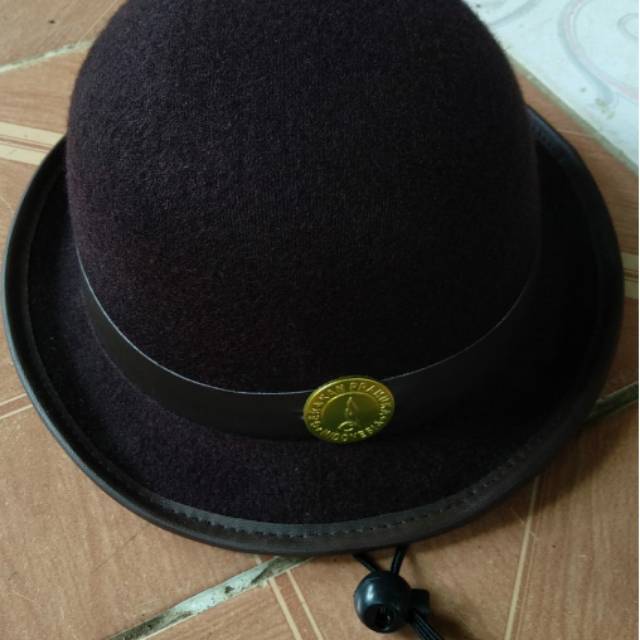 Jual (BISA COD) Topi pramuka/topi boni laken/topi rajut/topi jala ...