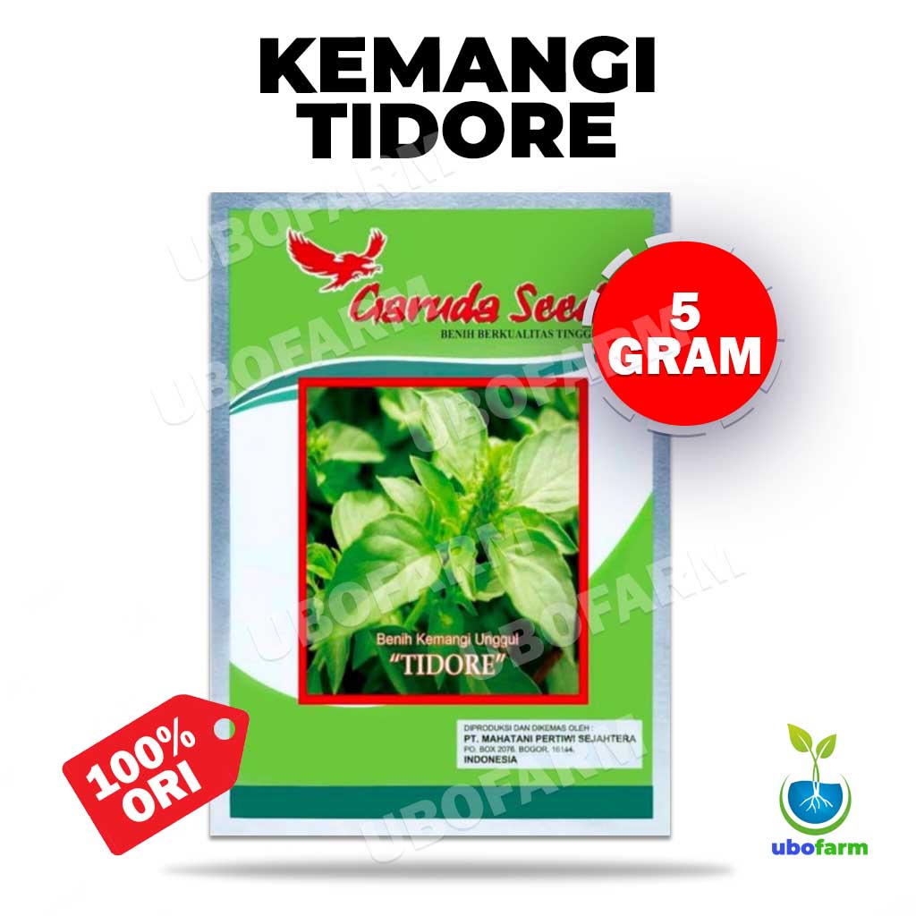 Jual Benih Kemangi Tidore Cap Garuda Seed Isi 5 Gram | Shopee Indonesia