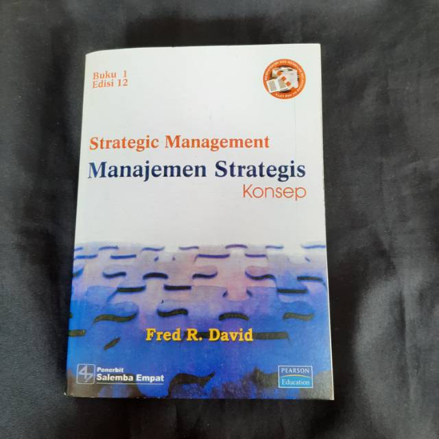 Jual Manajemen strategis konsep buku 1 edisi 12 by fred david | Shopee Indonesia