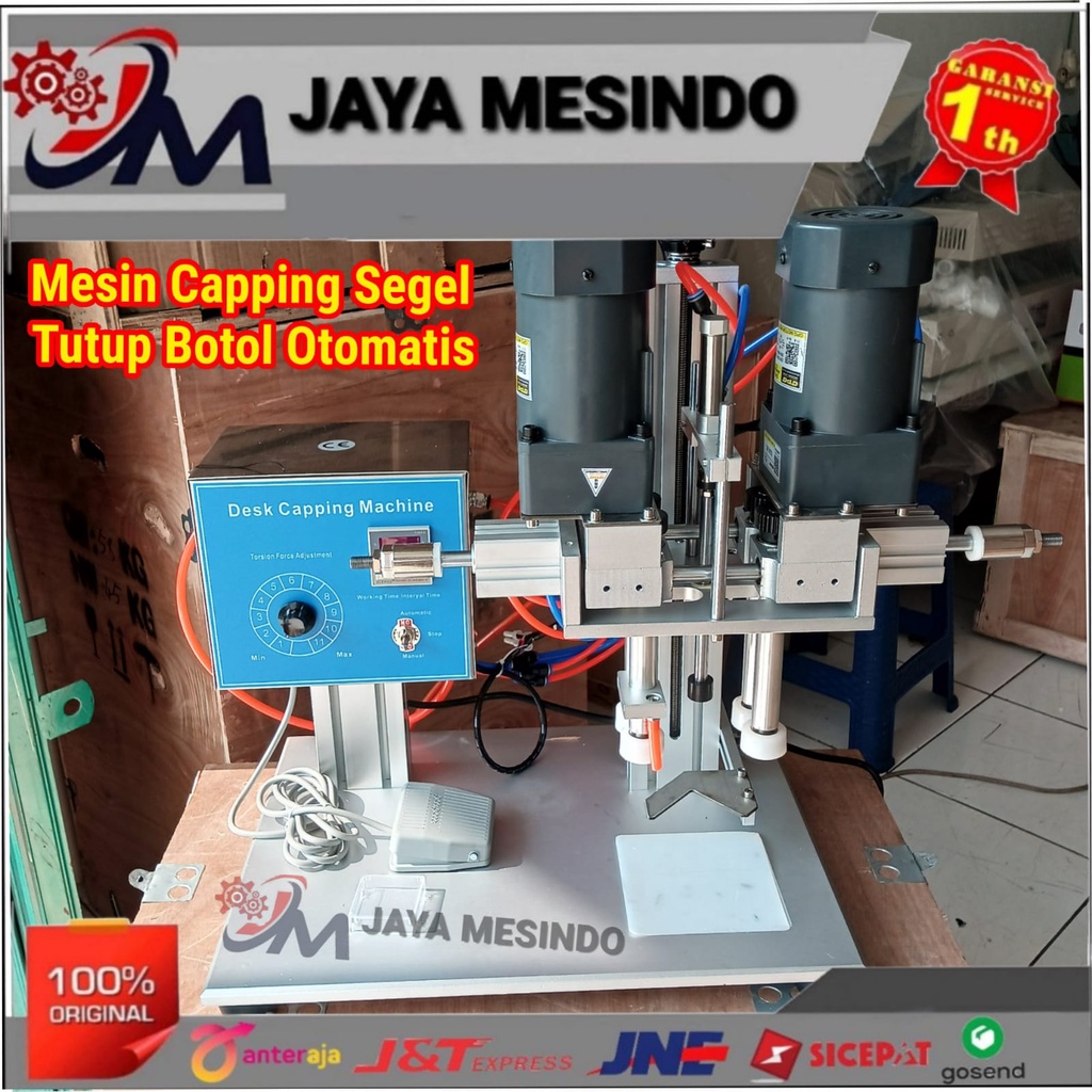 Jual Mesin Capping Segel Tutup Botol Plastik Otomatis XLSGJ-6100 ...