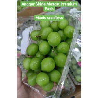 Jual Anggur Shine Muscat Seedless Premium | Shopee Indonesia