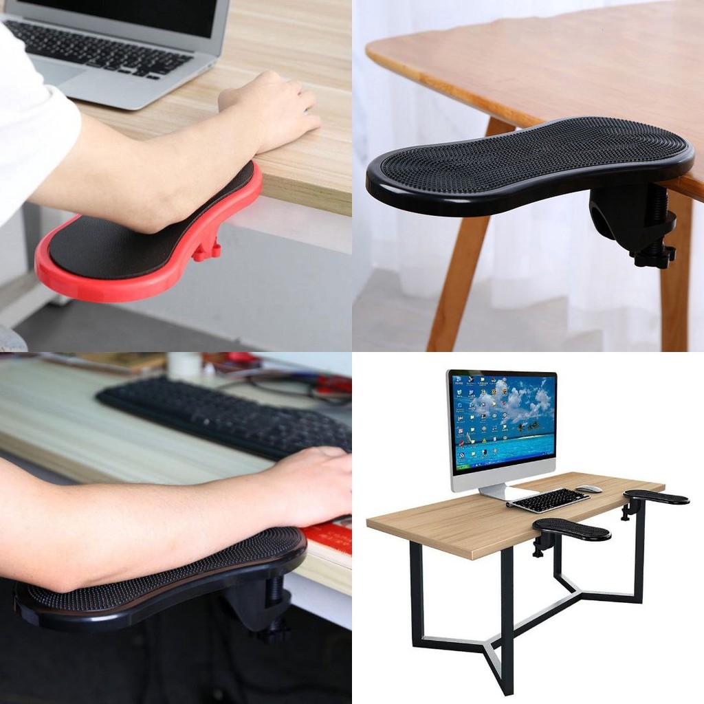 Jual Computer Desk Arm Support Alat Penyangga Penahan Tangan Meja ...