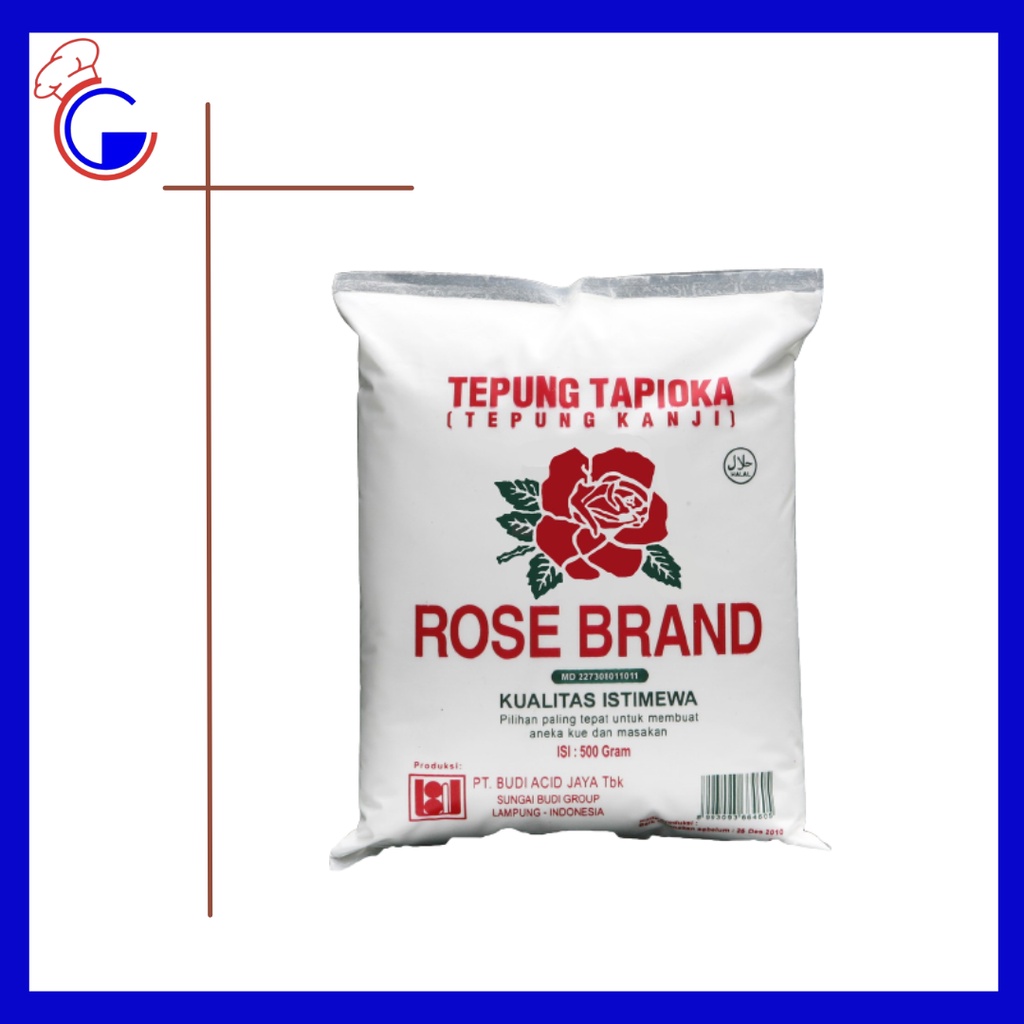 Jual Tepung Tapioka Rose Brand 500Gr | Shopee Indonesia
