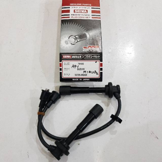 Jual Kabel Busi Suzuki APV / Suzuki Futura Injection Merk SEIWA Jepang ...