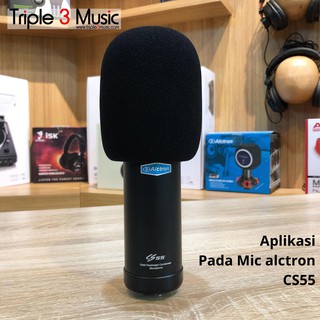 Jual Busa Mic BESAR JUMBO spon Foam Mic Condenser besar mikrofon ...