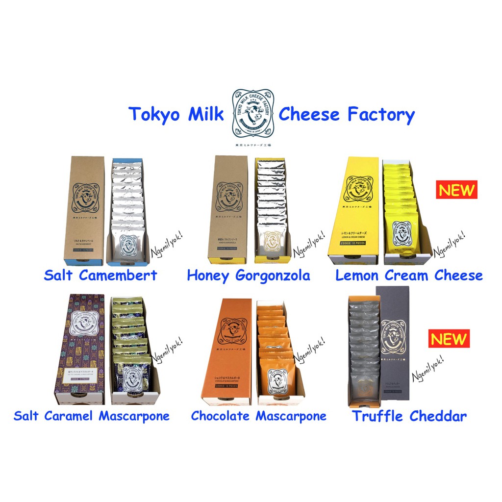 Jual Tokyo Milk Cheese Factory isi 10pcs Indonesia|Shopee Indonesia