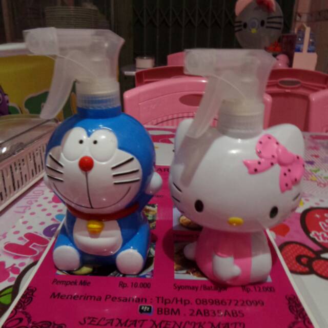 Jual Botol spray doraemon. Hellokitty | Shopee Indonesia