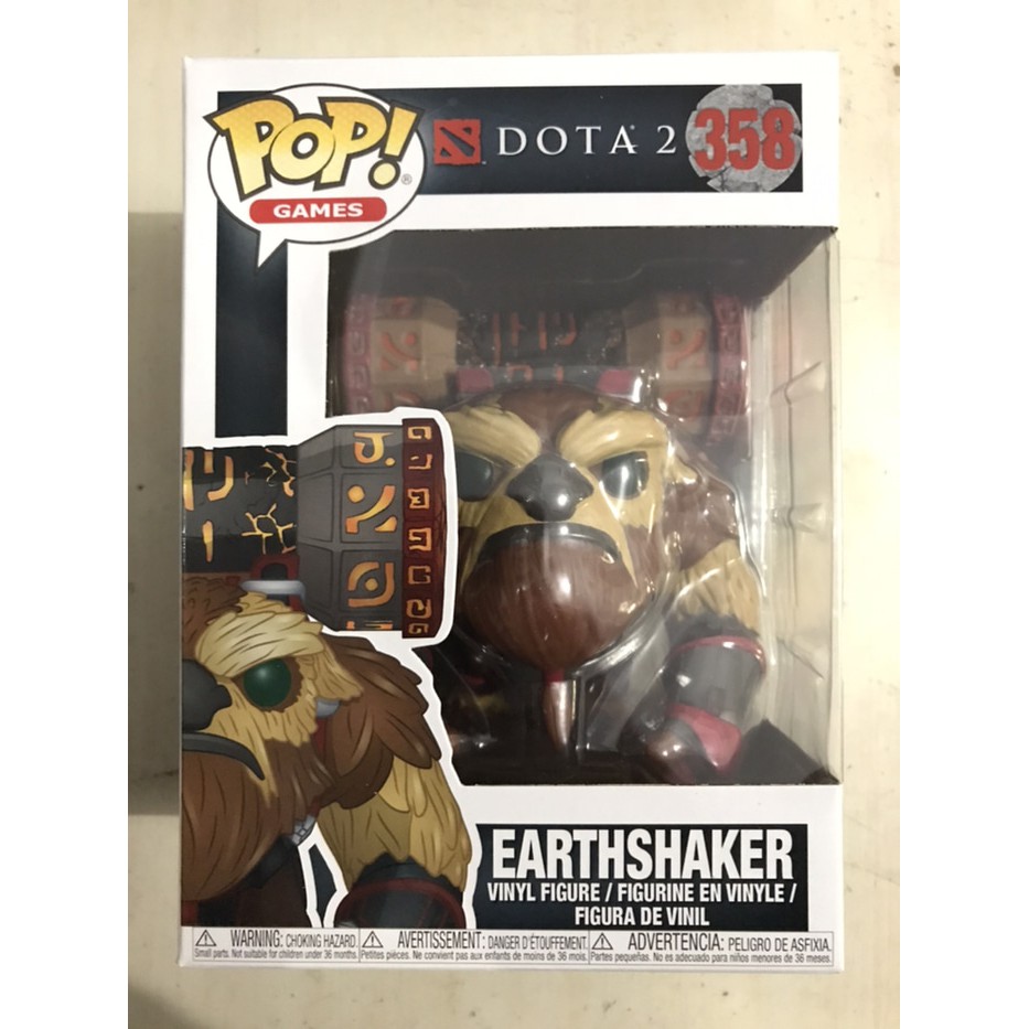 Jual Funko POP! Games: DOTA 2 - Earthshaker Raigor Stonehoof | Shopee ...