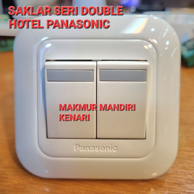 Jual SAKLAR SERI DOUBLE HOTEL PANASONIC INBOW / SAKLAR SERI HOTEL ...