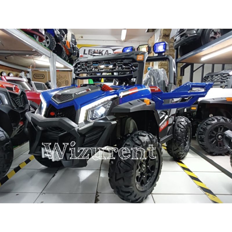 Jual mobil aki utv Jeep monster ban karet | Shopee Indonesia