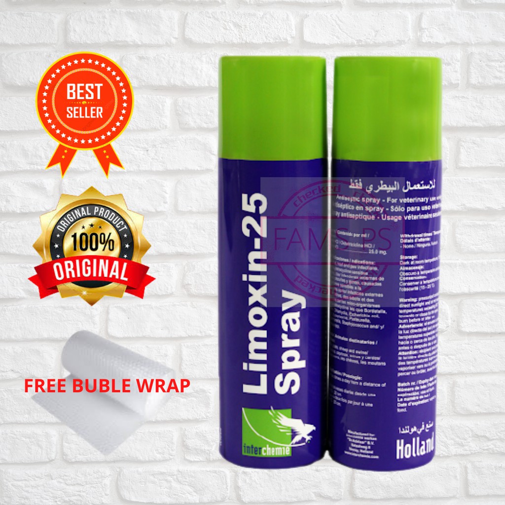 Jual LIMOXIN 25 SPRAY ( OBAT LUKA LUAR ) | Shopee Indonesia