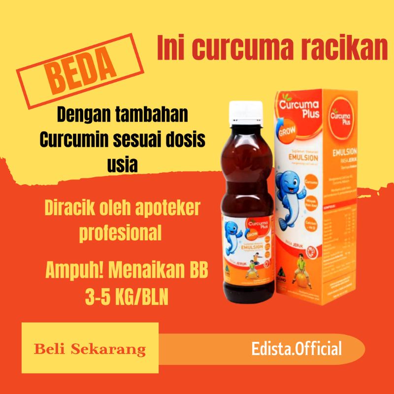 Jual [Beli Sekarang] CURVIT CL EMULSION 120ml RACIKAN Obat Gemuk Badan ...
