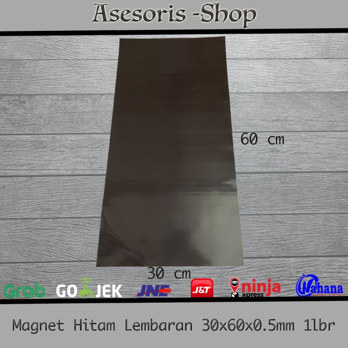 Jual Magnet Hitam Lembar Lembaran 30x60x0.5 Indonesia|Shopee Indonesia