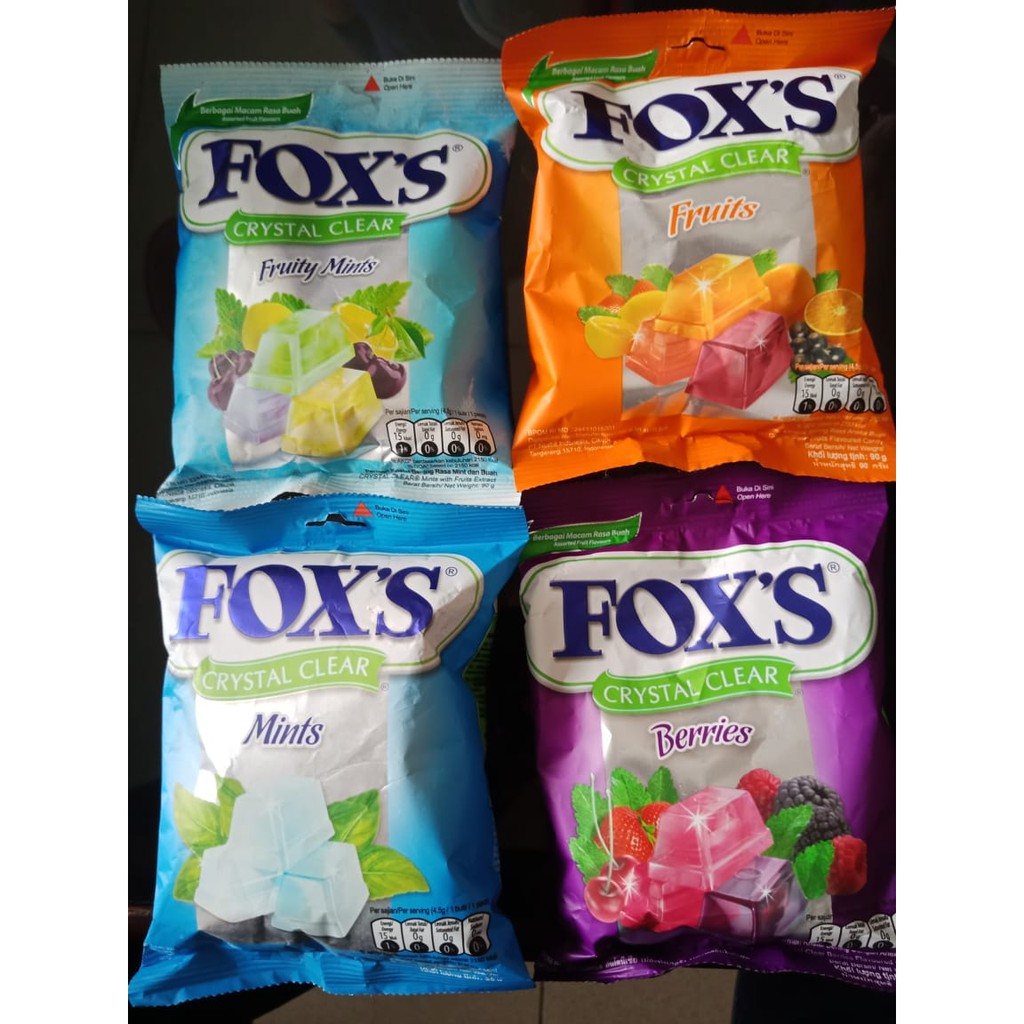 Jual FOX'S CRISTAL CLEAR 90G | Shopee Indonesia