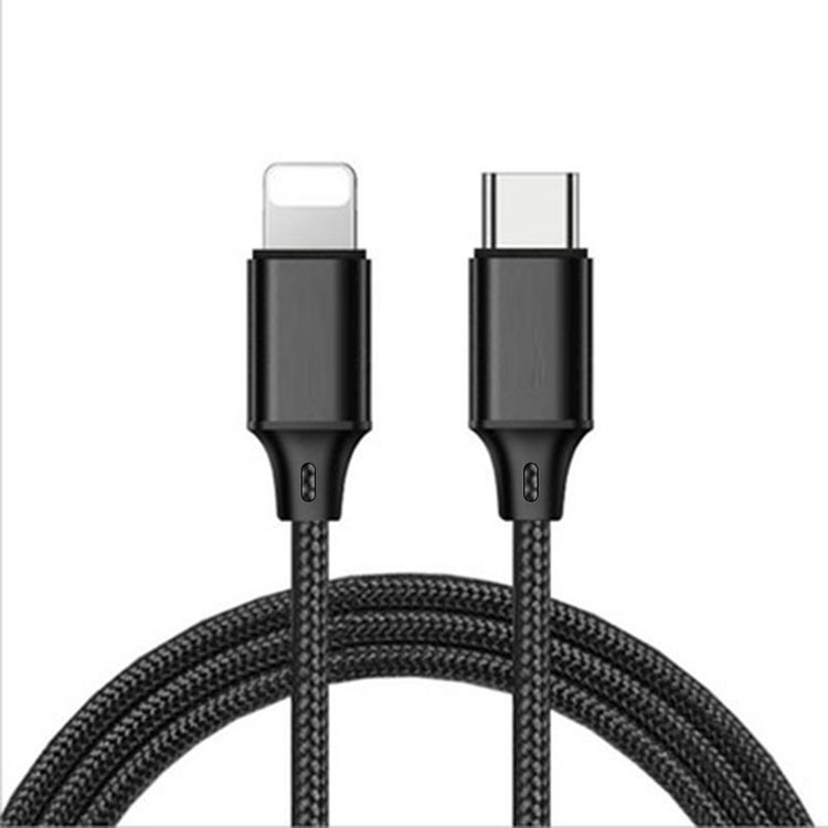 Jual Kabel Cable TYPE C Lighting Braided Support Fast Charging | Shopee ...