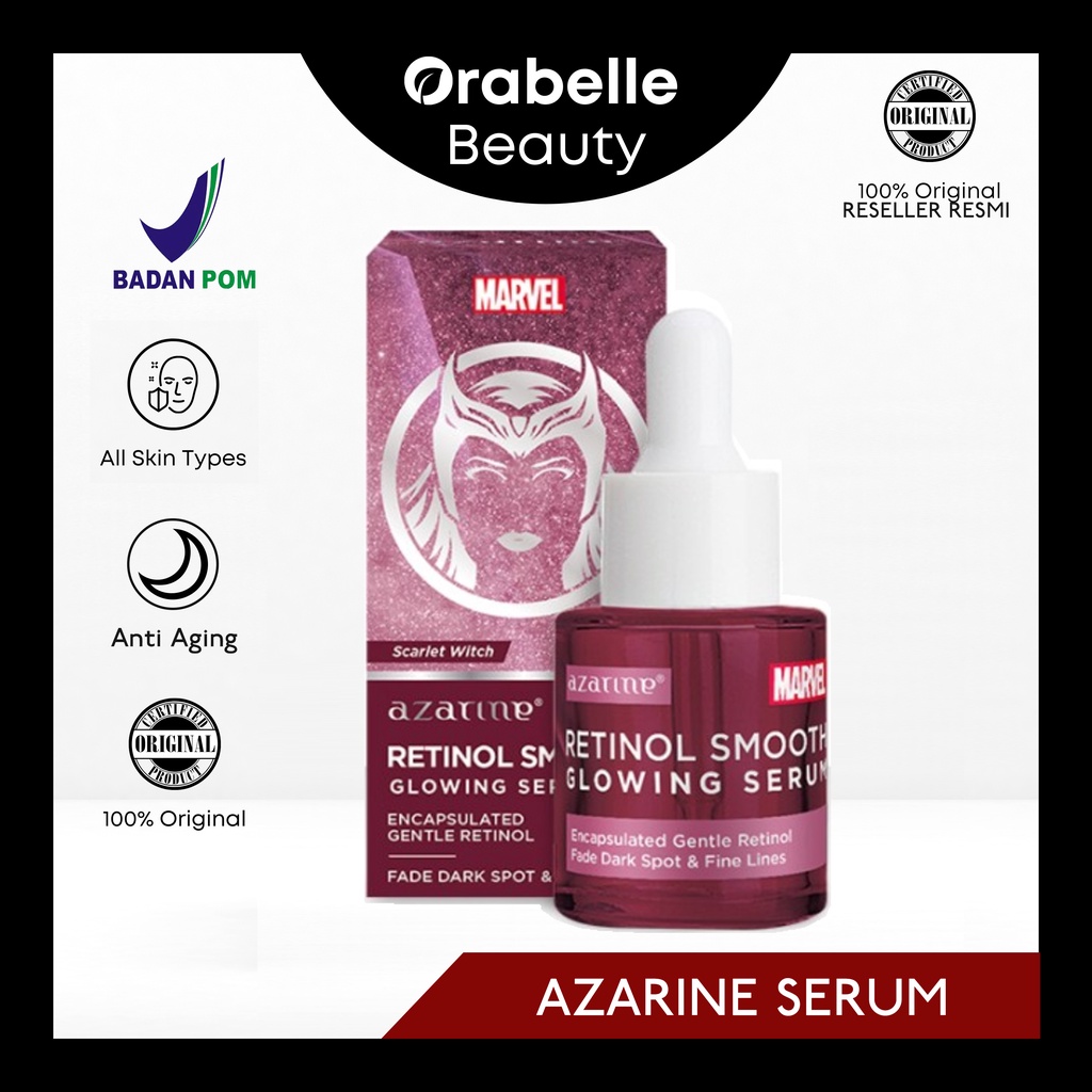 Jual Azarine Retinol Smooth Glowing Serum 20ml | Shopee Indonesia