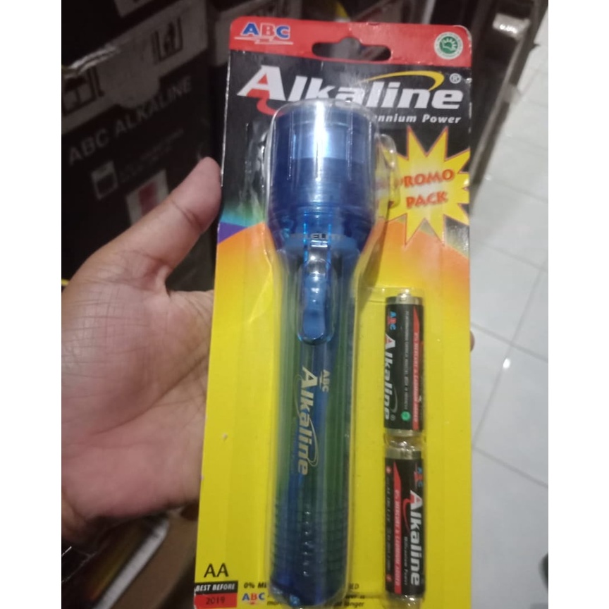 Jual Baterai Alkaline AA + Senter | Shopee Indonesia