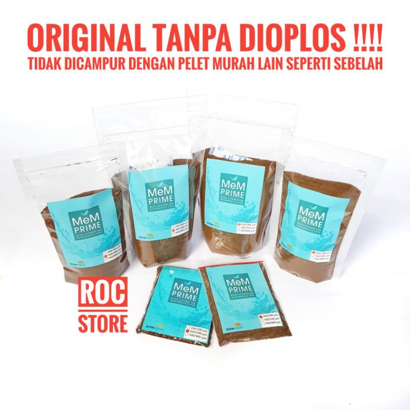 Jual Pelet MeM Prime 200-300 300-500 2/3 3/5 Pakan Ikan Udang Burayak ...