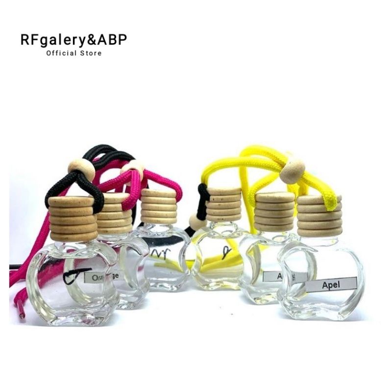 Jual Parfum Mobil Pengharum Mobil kemasan 3ml wadah apel | Shopee Indonesia