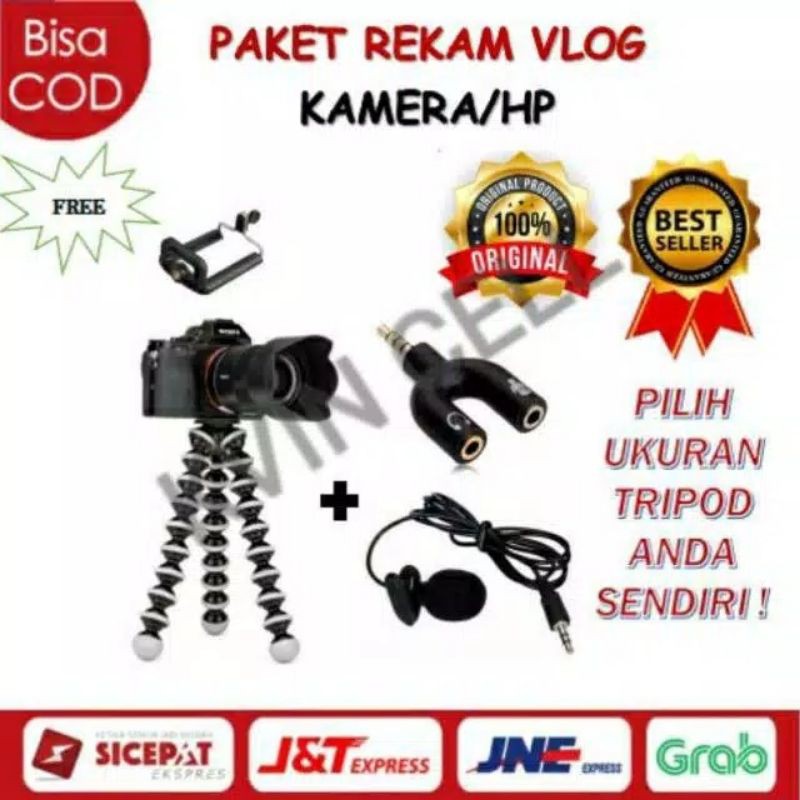 Jual PAKET LENGKAP YOUTUBE YOUTUBER VLOG VLOGGER SMULE ALAT REKAM ...