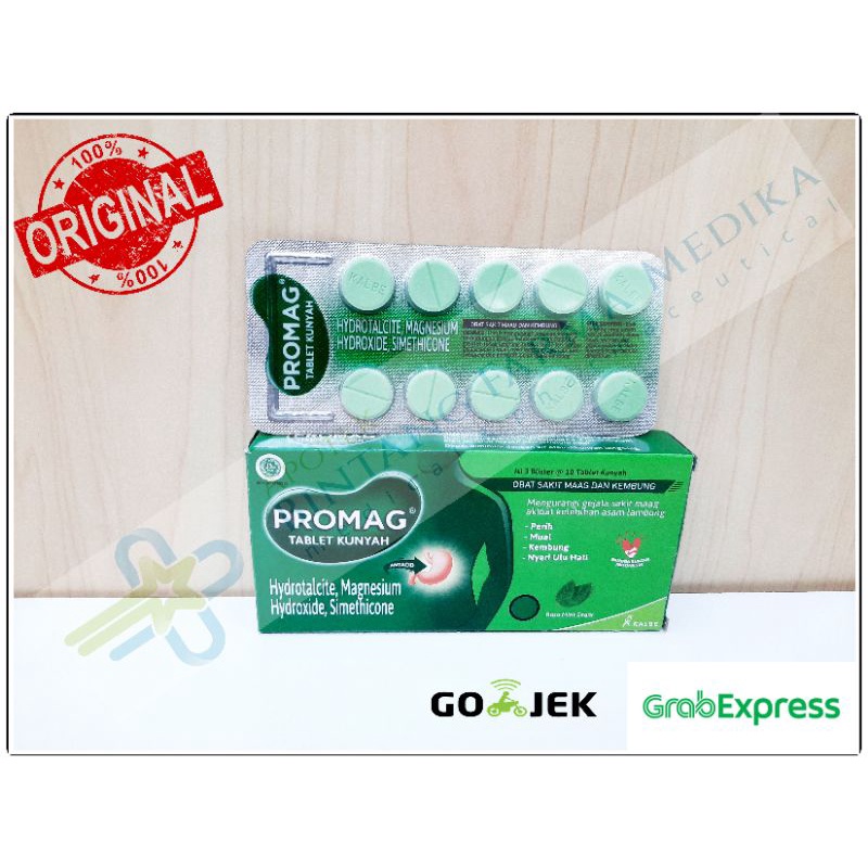 Jual Promag Tablet box/Promag tablet Strip/obat magh/gerd | Shopee ...