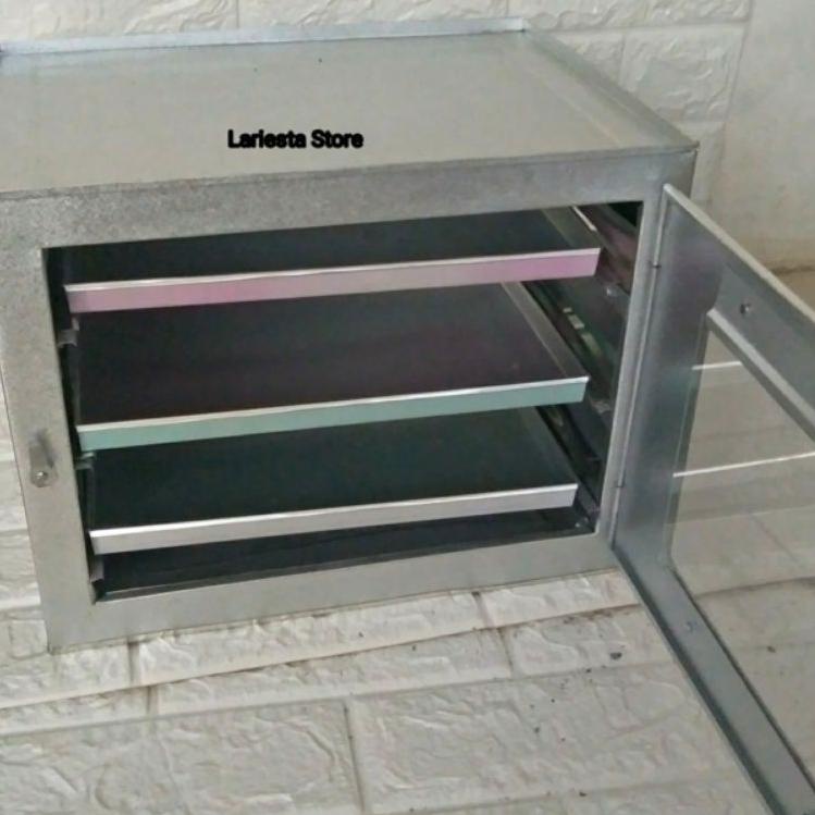 Jual AX649 Oven Tangkring Kompor Open Kue 3 Susun Anti Karat Gratis ...