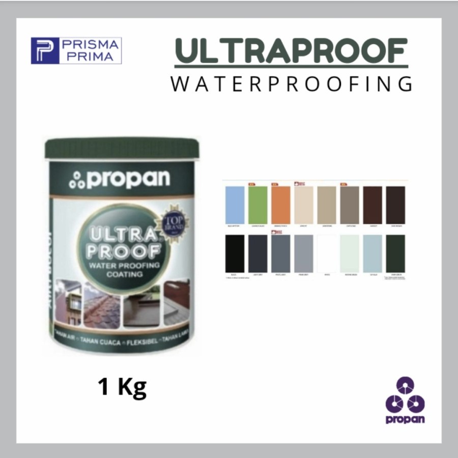 Jual Cat Waterproof Pelapis Anti Bocor Propan Ultraproof UPR-960 Klg 1 ...