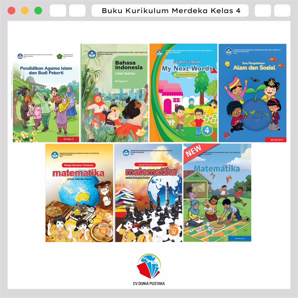 Jual BUKU KURIKULUM MERDEKA SD KELAS 4 ( KUMER / KURIKULUM PENGGERAK ) KURIKULUM 2021 TERBARU ...