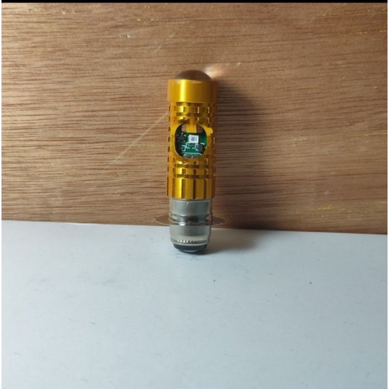 Jual Lampu Utama Motor LED 2 Warna D2 Laser Gun H6 AC DC Dengan Senja ...