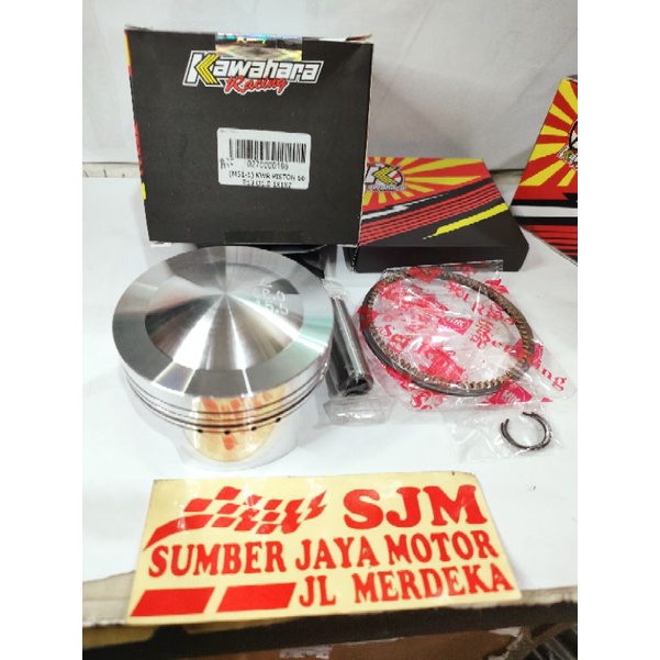 Jual Seher KAWAHARA ukuran 66 pin 13 dome mentah jenong Piston 66 pen ...