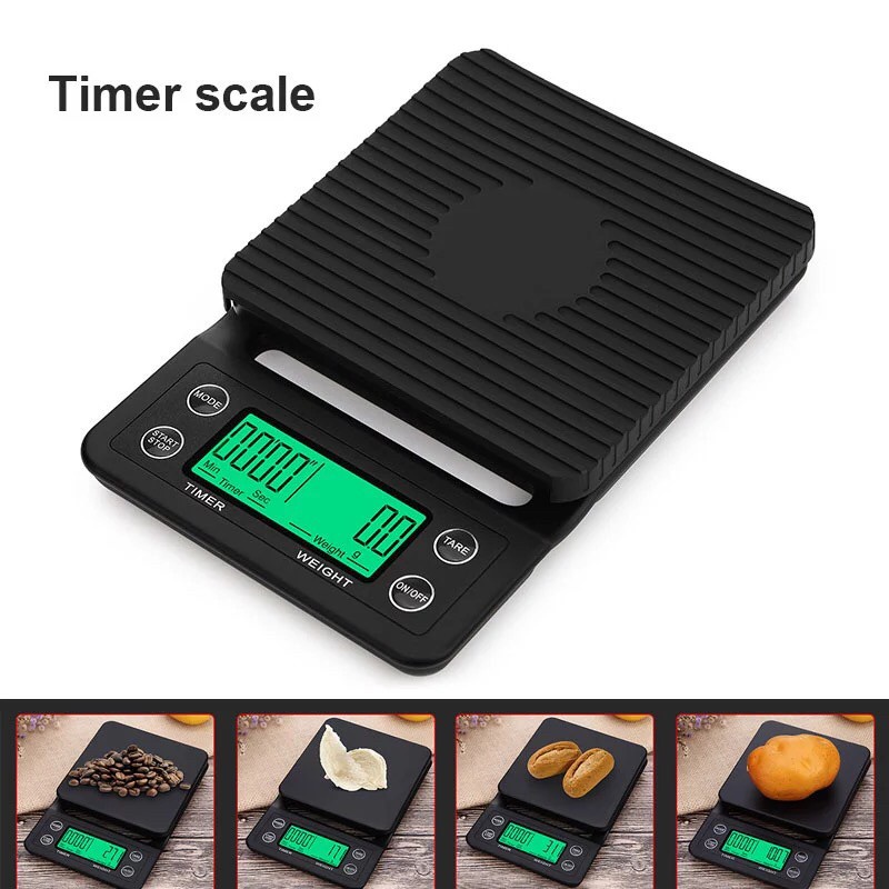 Jual Timbangan Digital 5 Kg/ 0.1Gr plus Timer! Timbang Kopi Kue Timer ...