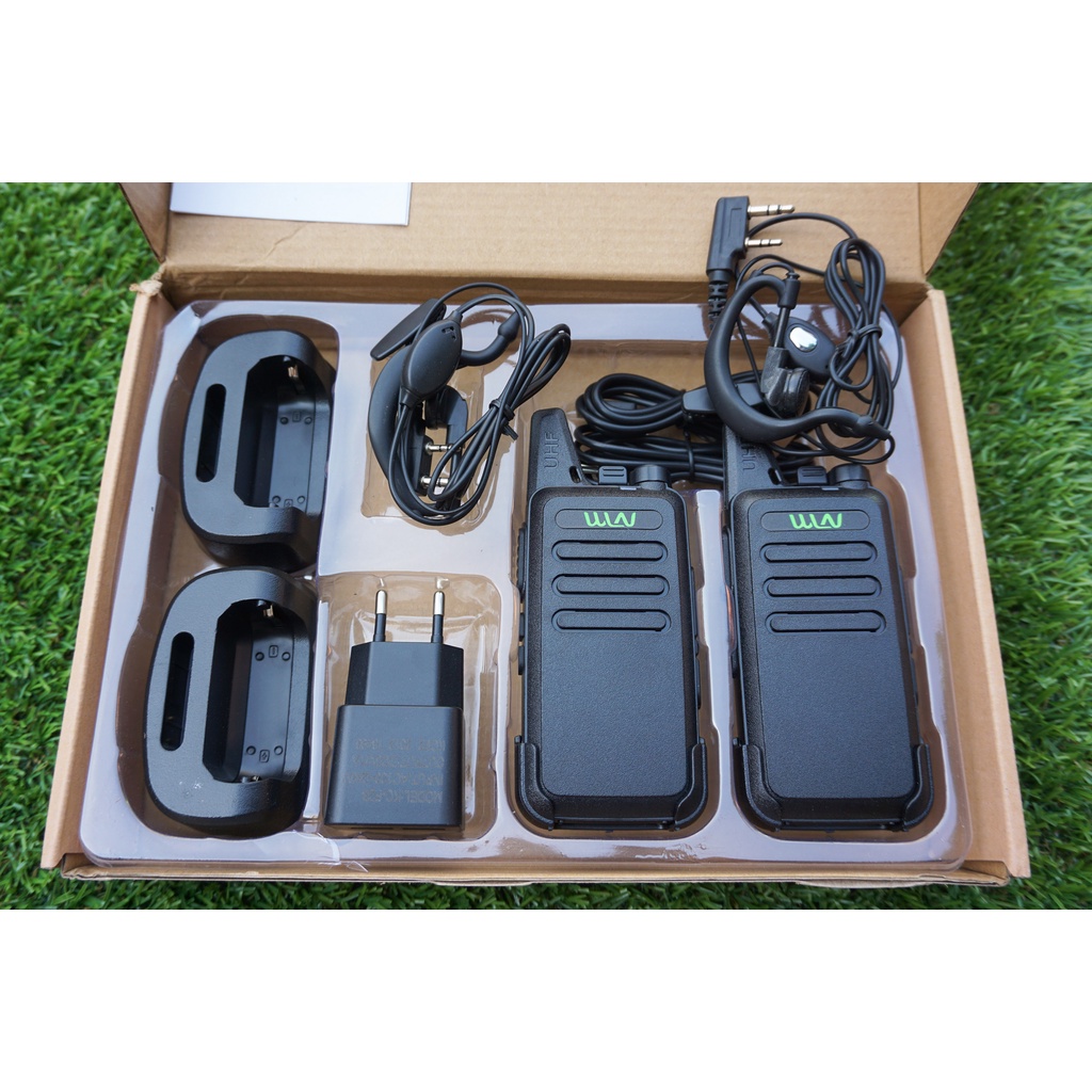 Jual HT WLN KD C1- KD-C1 KDC1 UHF Walkie Talkie Radio WLAN Isi 2 Pcs ...