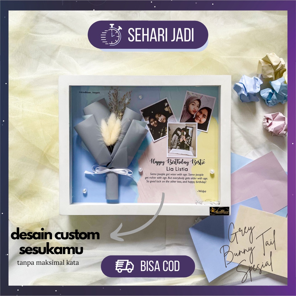 Jual Gift Box Hadiah Wisuda Sahabat Kado Ultah Cewek Custom Graduation ...