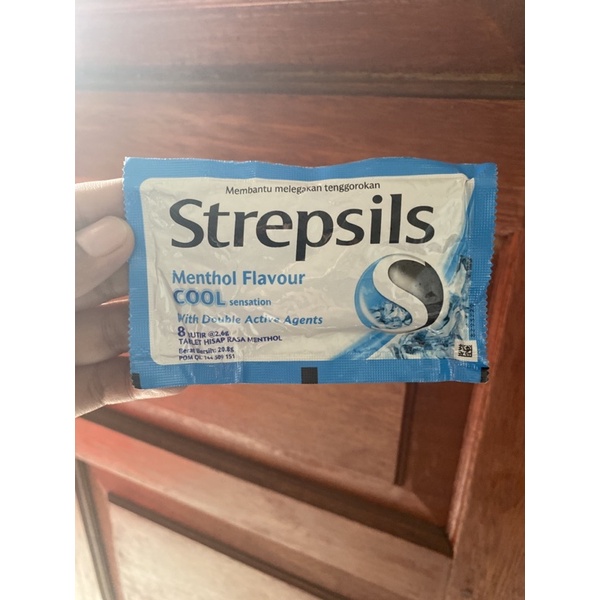 Jual Strepsils Menthol Flavour Cool Sensation 8 Butir @2,6 g | Shopee ...