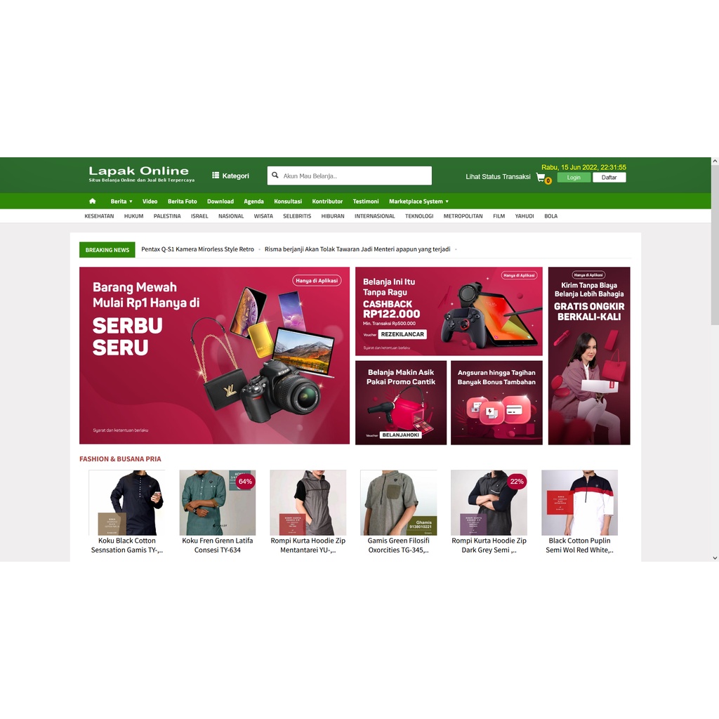 Jual Aplikasi toko online multi buyer multi seller + Sistem Reseller ...