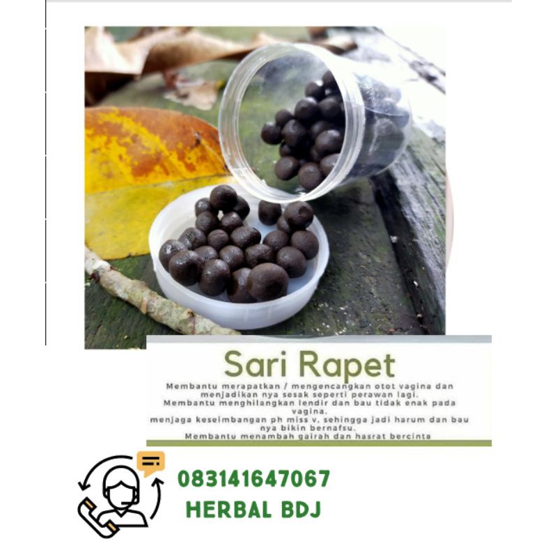 Jual Jamu sari rapet galian rapet asli dayak herbal kalimantan | Shopee ...